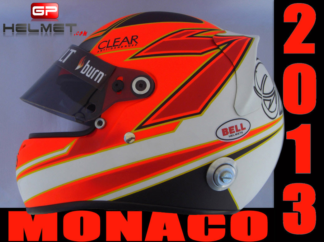 Kimi Raikkonen 2013 MONACO GP Replica Helmet / Lotus F1 – GPHelmet